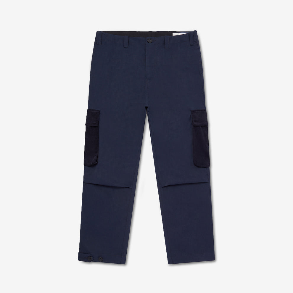 GEORGE CARGO PANTS NAVY RIPSTOP – THE POWER FOR THE PEOPLE